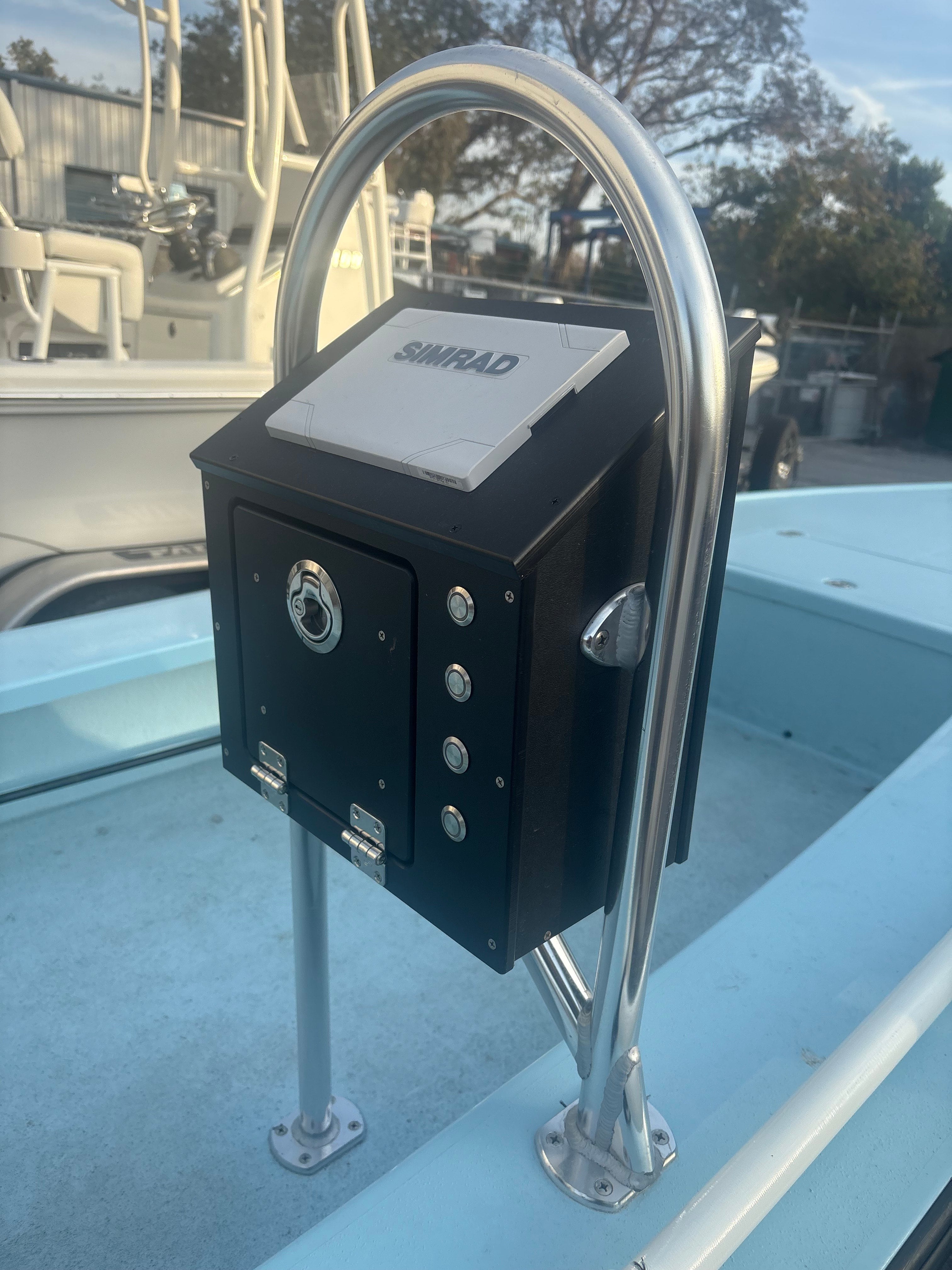Gheenoe Grab Bar Storage Box – MarineFab